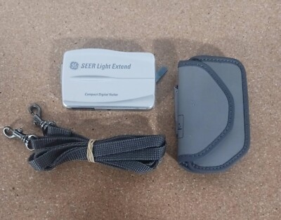 GE Seer Light Extend Recorder w/Lanyard and Carry Case | eBay