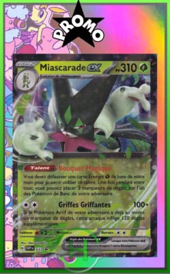 Miascarade EX - PROMO - SVP033 - Carte Pokemon Neuve Française | eBay