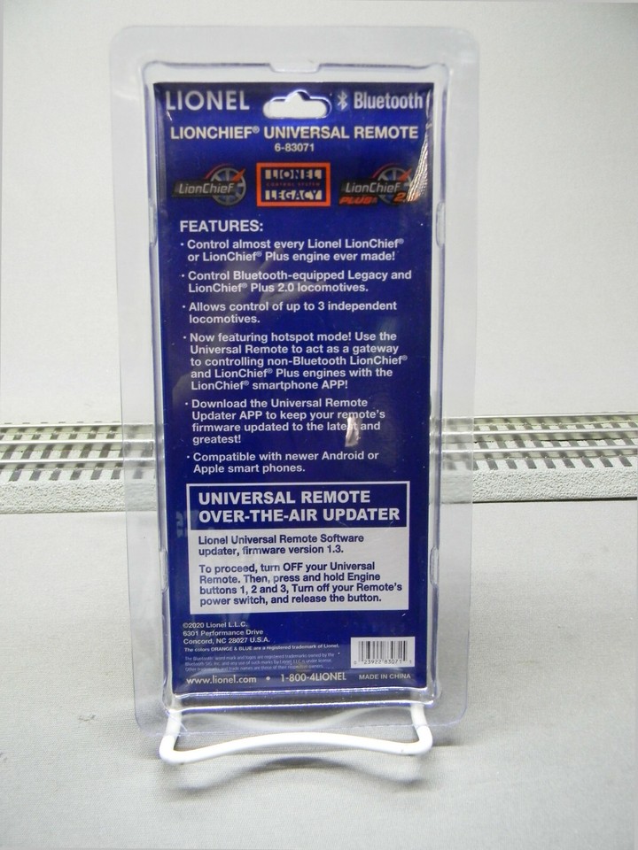 LIONEL UNIVERSAL LIONCHIEF PLUS REMOTE CONTROLLER control train 6-83071 ...