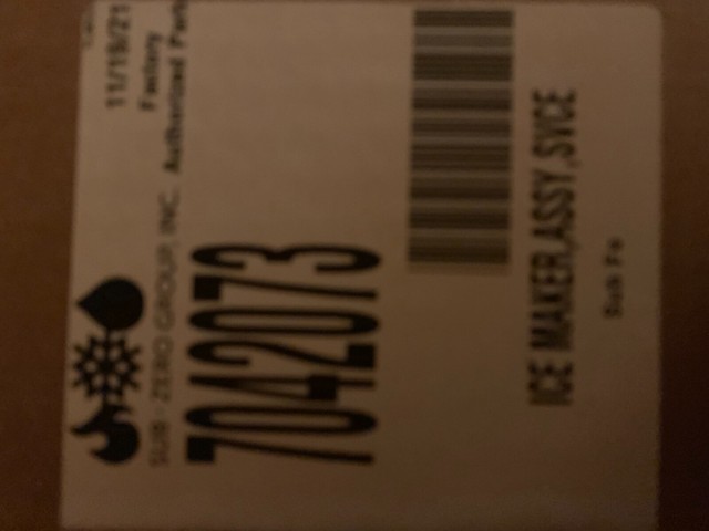 7042073 Subzero Refrigerator Icemaker for sale online | eBay