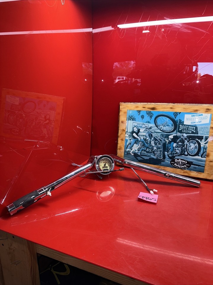 Big Dog BDM Handlebars Untested Speedo Speedometer Wiring Handle Bar ...