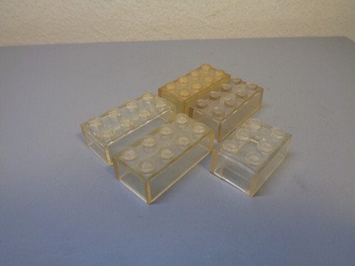 LEGO MURSTEN VINTAGE 1950'S TRANSPARENT BRICKS COLLECTION ULTRA RARE ...
