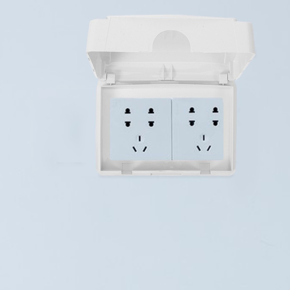 2 Pcs Power Outlet Cover Plug Receptacle Protector Waterproof Socket ...
