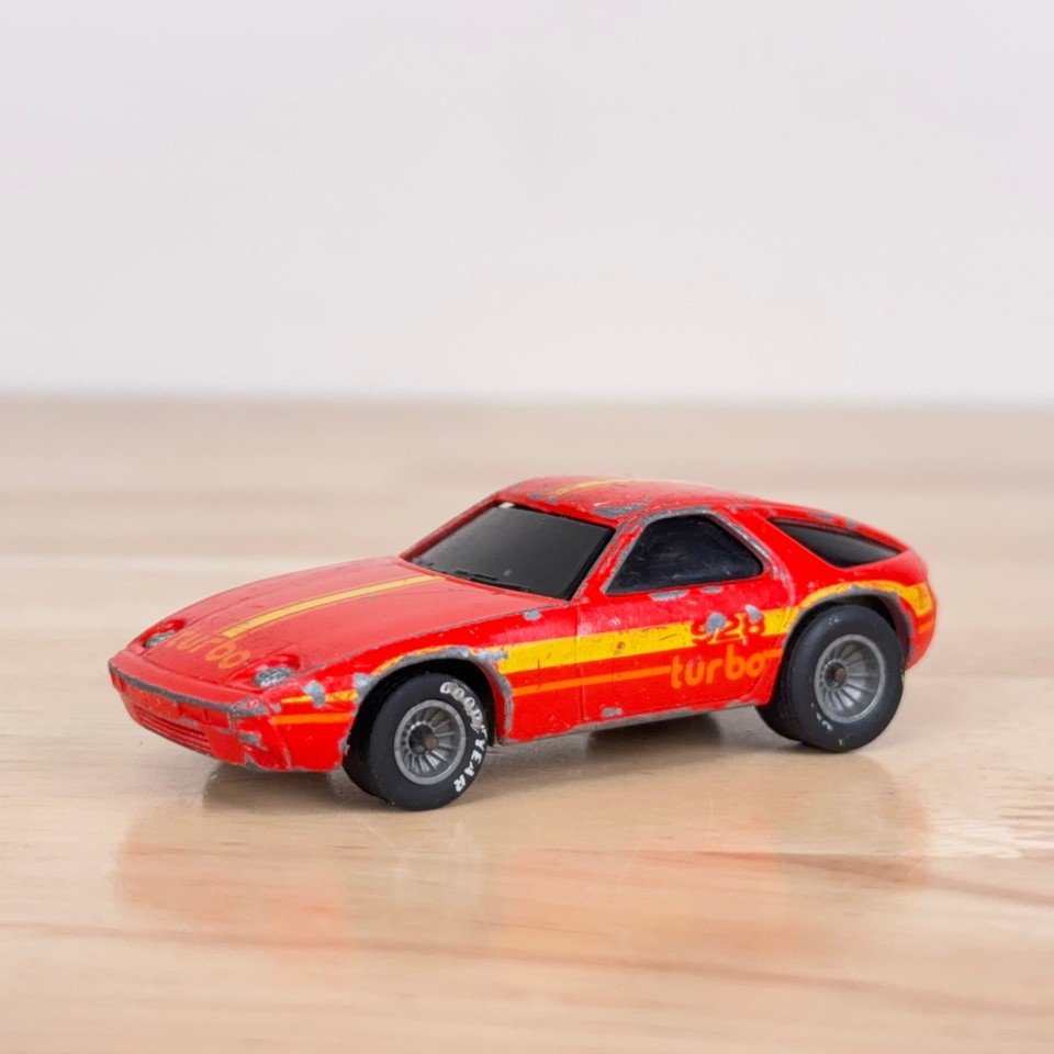 VTG 1982 Mattel Hot Wheels Real Riders Porsche P928 Turbo Red Hong Kong ...