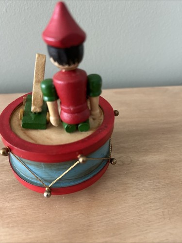 Vintage Pinocchio Wooden Figural “Toyland” Music Box Made In Taiwan | eBay