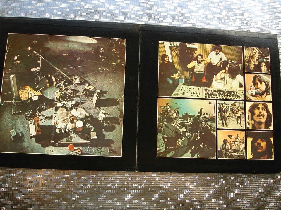 The Beatles ~ Let It Be ~ VINTAGE LP Apple Records Red Label AR 34001 ...