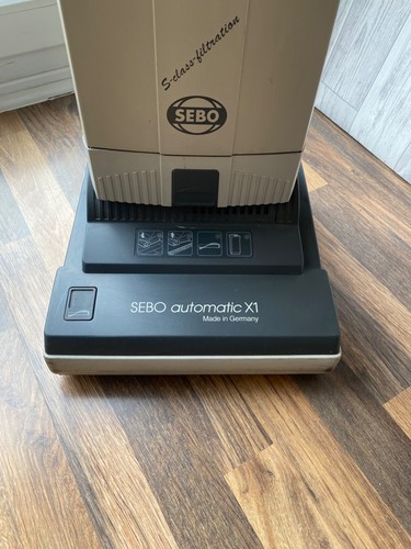 Sebo X1 Extra Anti Allergy S Class Filtration Vacuum with 2 x Onboard ...