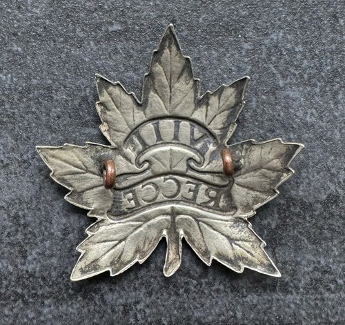 Genuine Canada WW2 VIII Recce 8th Reconnaissance Regiment Cap Badge ...