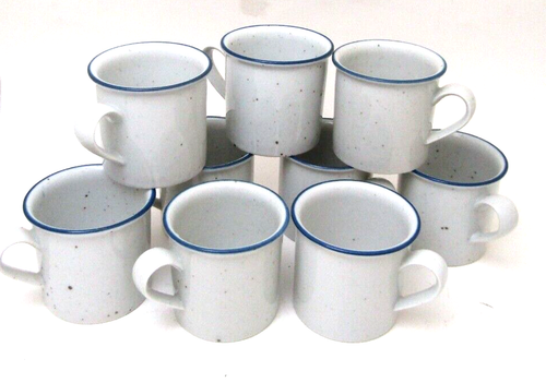 9 Dansk Blue Mist Flared Mug Cup Denmark Niels Refsgaard 3" Tall 8oz ...