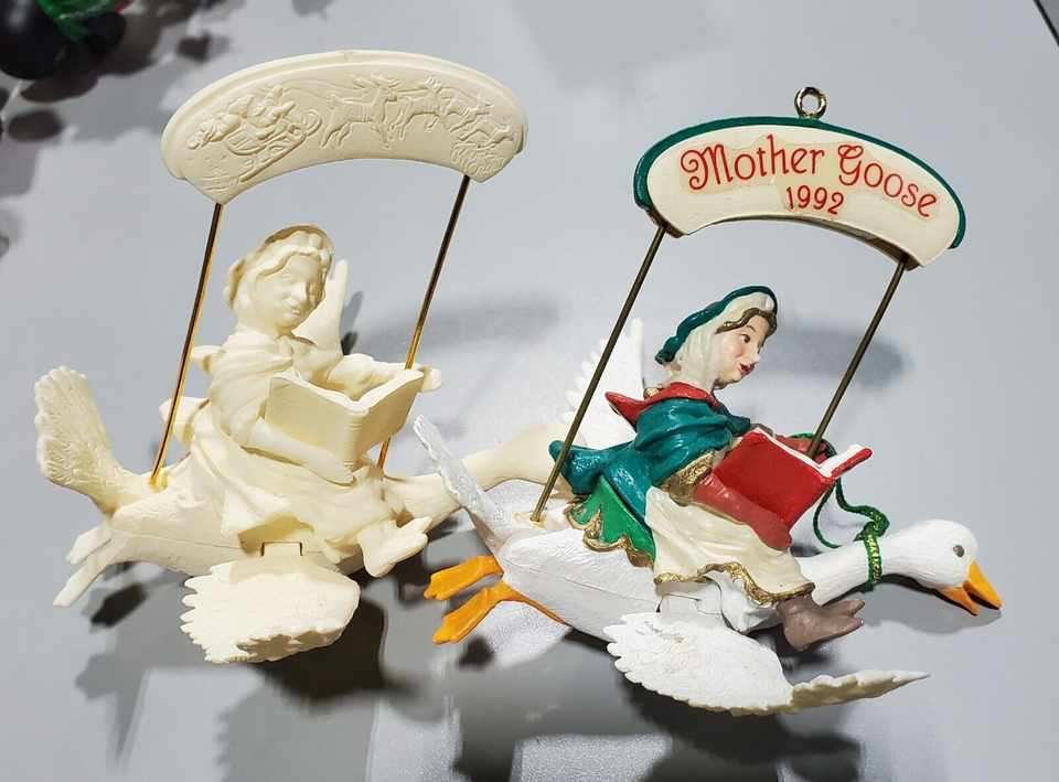 Hallmark Hand Painted Artist Prototype & Mold Sample 1992 Mother Goose ...