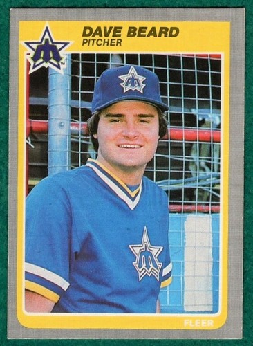 Dave Beard - 1985 Fleer #483 - Seattle Mariners Baseball Card | eBay