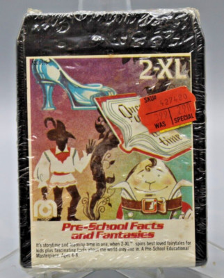 Vintage 1979 MEGO 2-XL "Pre-school Facts/Fantasies" 8-TRACK *New* FREE ...