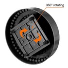 Rotating Burring Holder 116 Holes 360° Round Mandrel Drill Holder ...