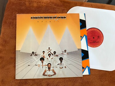 earth, wind & fire lp spirit soul funk disco original vinyl w/inner ...