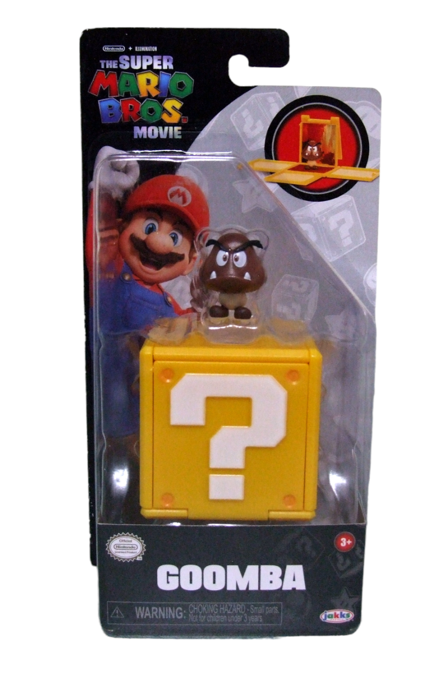 Jakks Pacific Super Mario Bros Movie Goomba 1.25 in Mini Figure ...