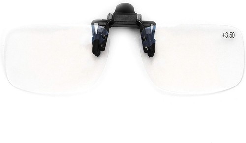 Reading Glasses Clip On Flip Up Magnifying Magnifiers Lenses... | eBay