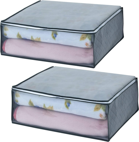 Astro 615-13 Storage Case for Blankets, Set of 2, Gray, Non-Woven ...