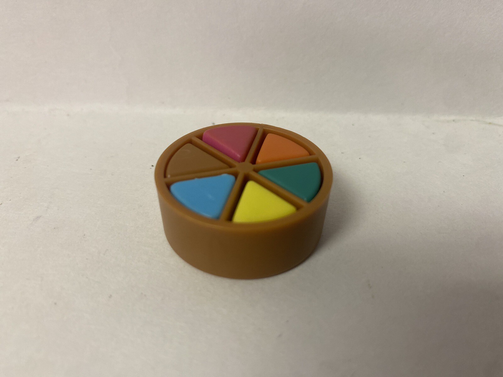 1980s Trivial Pursuit Board Game Replacement Pieces - Brown Pie & All 6 ...
