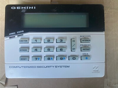 NAPCO GEM-RP1CAE2 KEYPAD 785026026813 | eBay