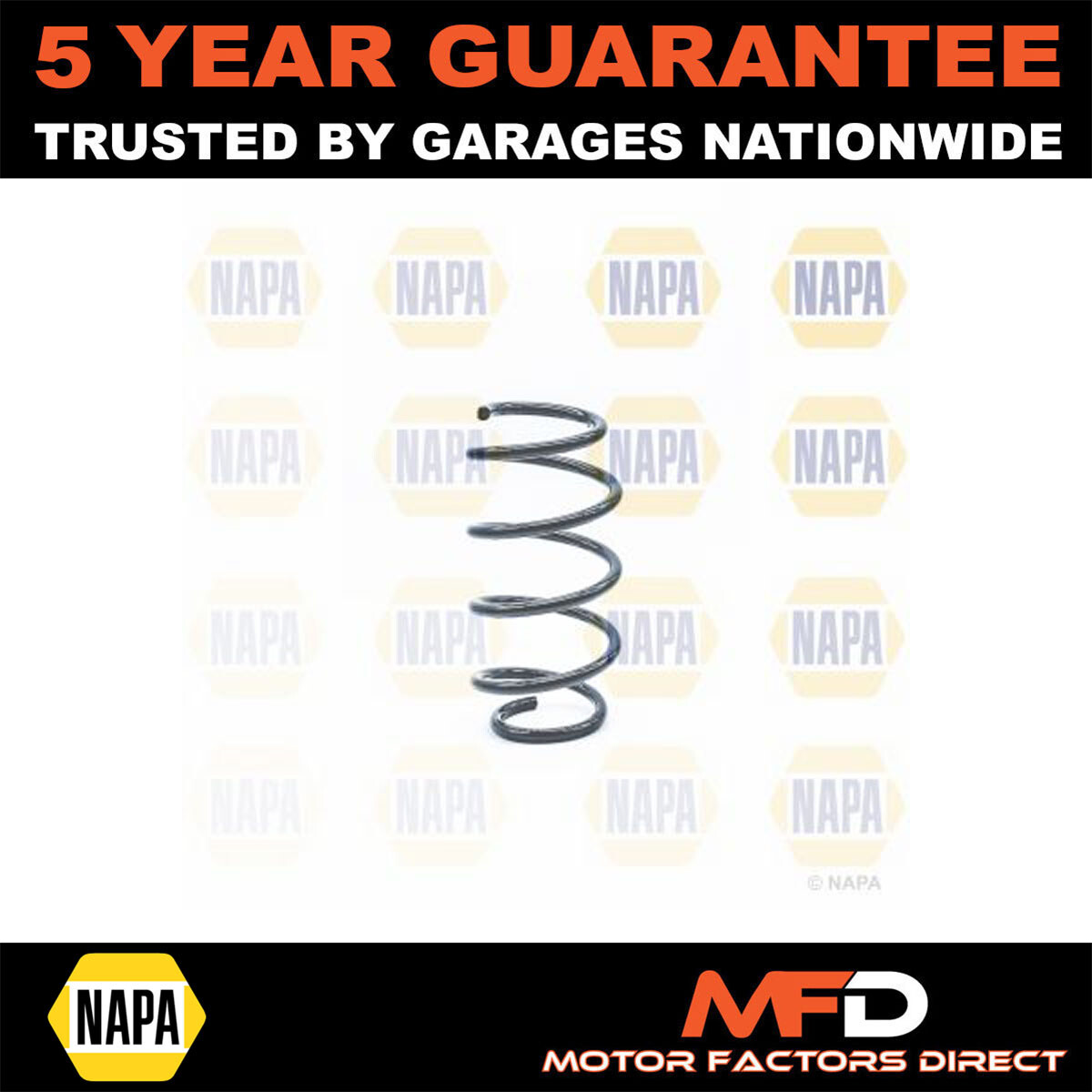Fits Vauxhall Vectra 2002-2008 1.8 NAPA Front Suspension Coil Spring ...
