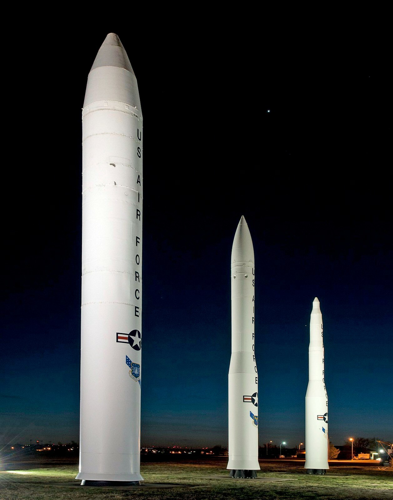 USAF 321st MISSILE SQ -LGM-30G Minuteman III -F E Warren AFB- ORIGINAL ...