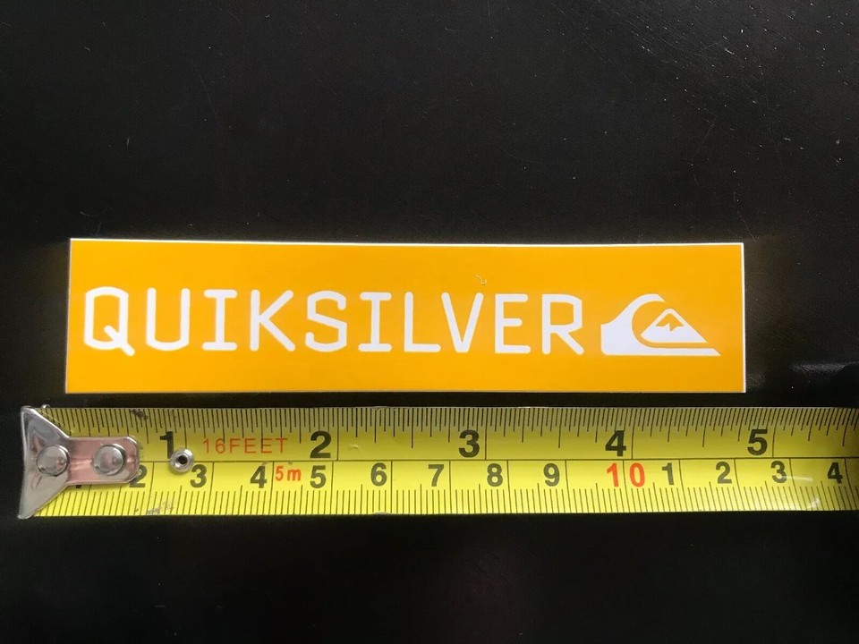 Quiksilver ORANGE Bar Sticker 5” - Retro - Surf Skate Snow Decal ...