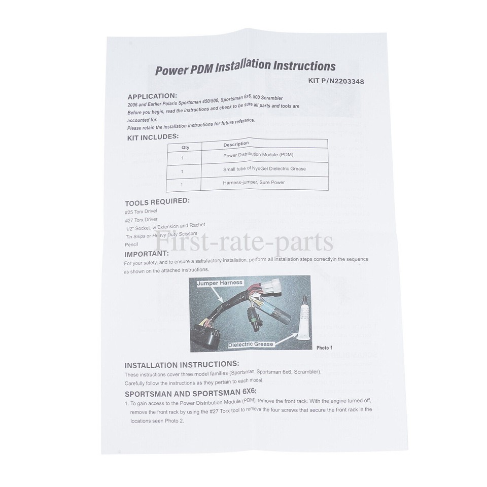 2203348 ECM Control Module for Polaris Sportsman 450 2006, Sportsman ...