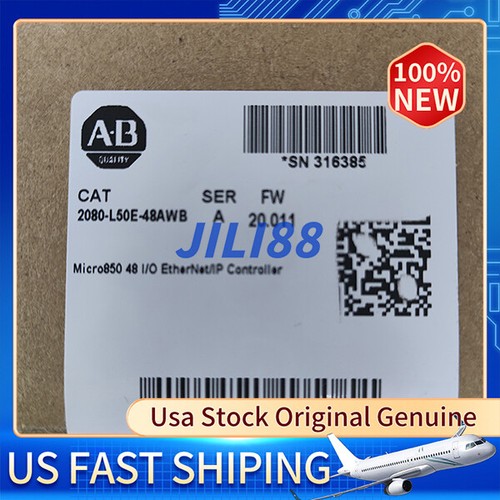 1PC 2080-L50E-48AWB AB Micro850 24 I/O EtherNet/IP Controller Brand New ...