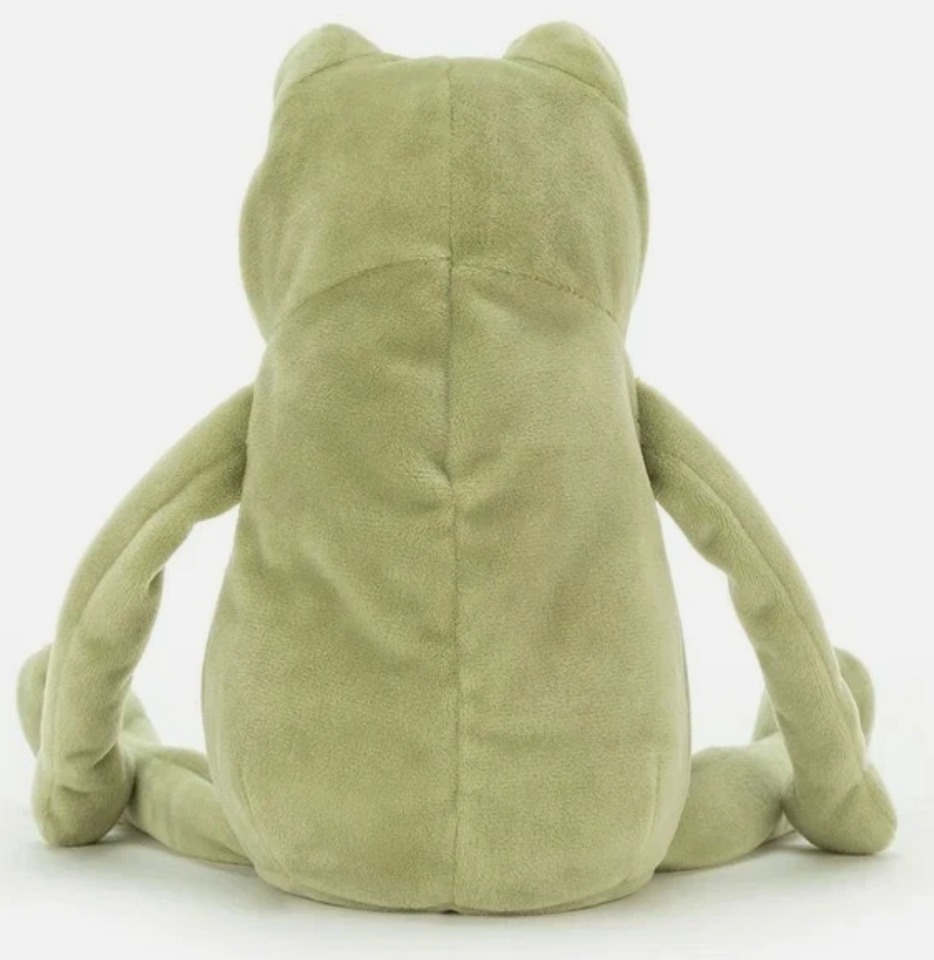 Jellycat Fergus Frog Plush - 18cm/33cm Green Doll, New With Tag & Free ...