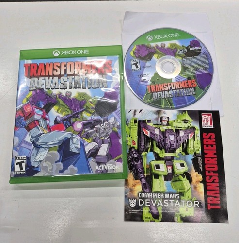Transformers Devastation (Xbox One, 2015) - Tested & Working Cib ...