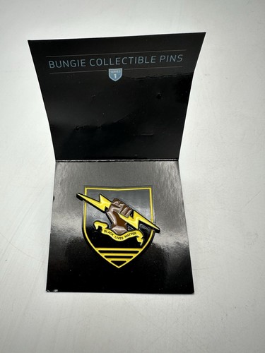 Bungie Official Destiny 2 Be Heard Collectible Pin Black Lives Matter ...