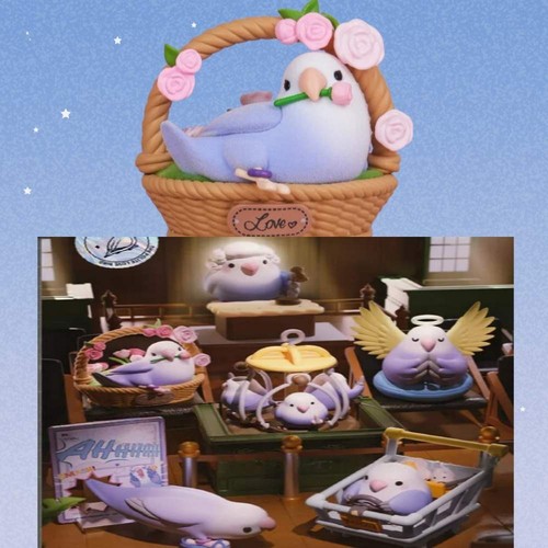 PLZDOT The Polite Love Bird V3 Social Birdie Series Blind Box Figure ...