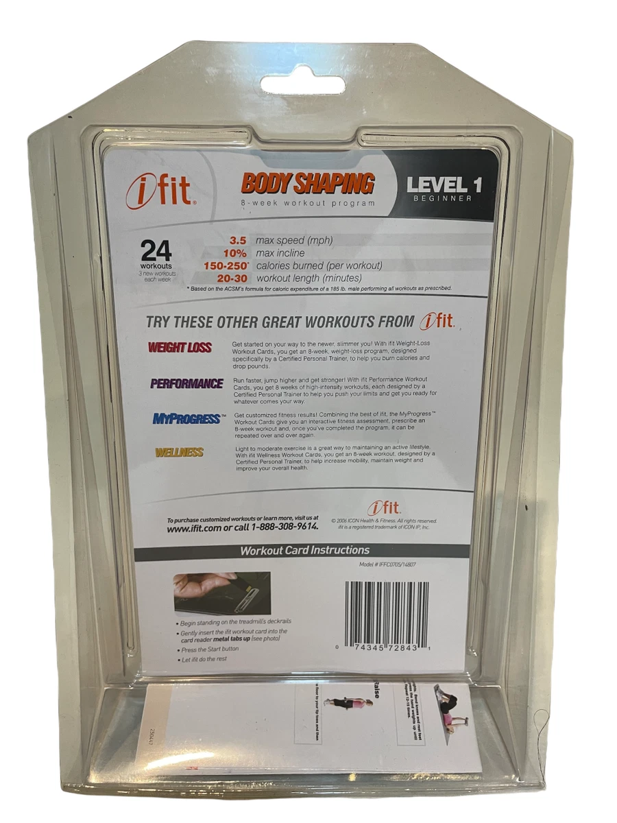 Ifit Sd Wellness Elliptical Workout Cards Pack | EOUA Blog