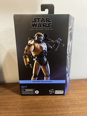 Hasbro Star Wars Black Series Deluxe NED-B Droid 6" Figure New Sealed ...