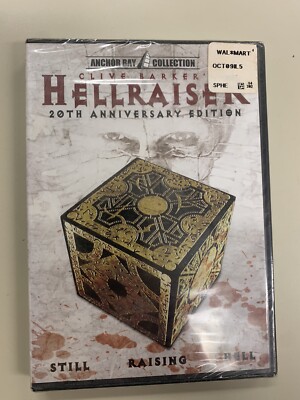 NEW** Hellraiser Hell Raiser DVD 2007 20th Anniversary Edition FREE ...