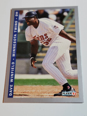 DAVE WINFIELD 1993 Fleer Final Edition #F-241. TWINS | eBay