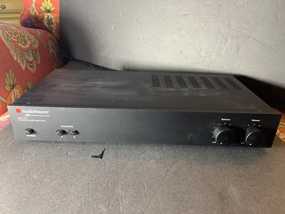 AudioSource AMP 100 100-Watt 2-Channel Stereo Power Amplifier - Tested ...