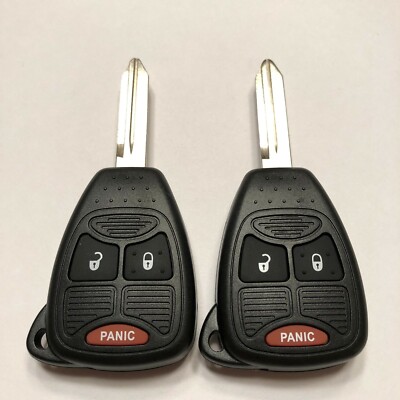 2 New OEM Electronics Keyless Entry Remote Key Fobs RHK 3 Button ...