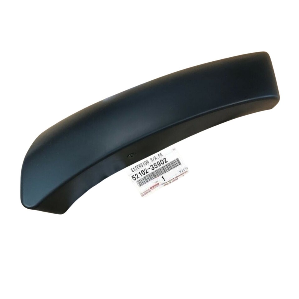 FRONT RIGHT BUMPER EXTENSION 4RUNNER 96-02 PLASTIC BLACK COLOR OEM ...