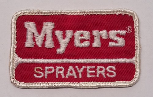 VINTAGE MYERS SPRAYERS JACKET PATCH / HAT PATCH | eBay