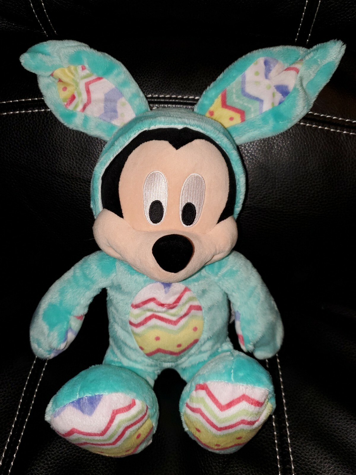 Official Disney Store Mickey Mouse Easter Bunny Med Cuddly Plush ...
