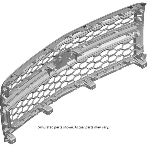 Genuine GM Black Front Grille with Chrome Surround 23259620 | eBay