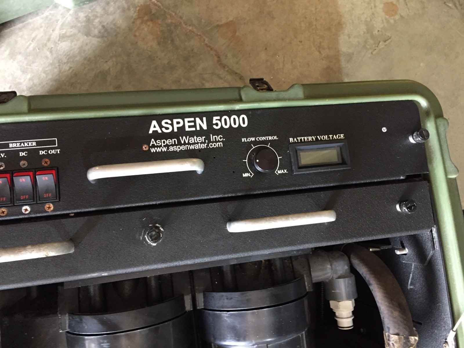 Aspen 5000M Water Filtration System Military Water Purification System ...