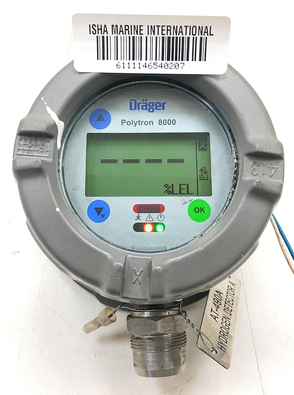 Drager Polytron 8000 Gas Detector 8200 XTR 0411 | eBay