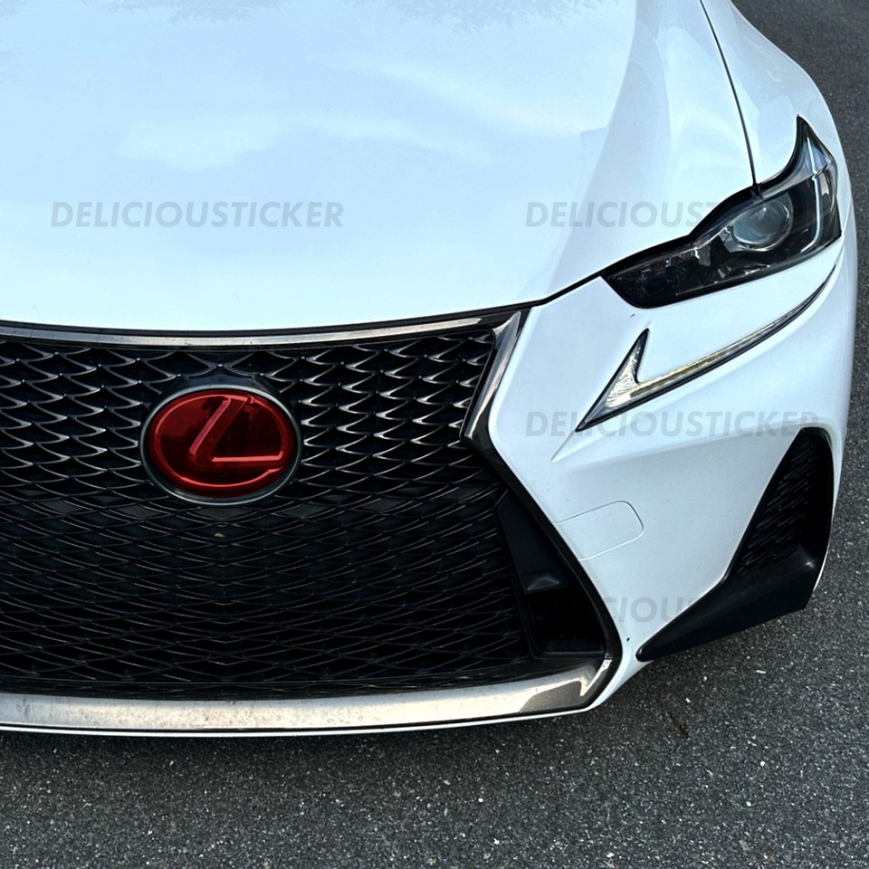 For 2017-2020 Lexus IS PreCut RED Tint Overlay Decal Vinyl Compatiable ...