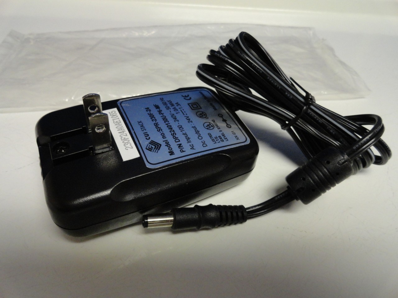 CUI Power Supply Wall Adapter 24VDC 1.3A (INPUT 100-240VAC) DPS240130U ...