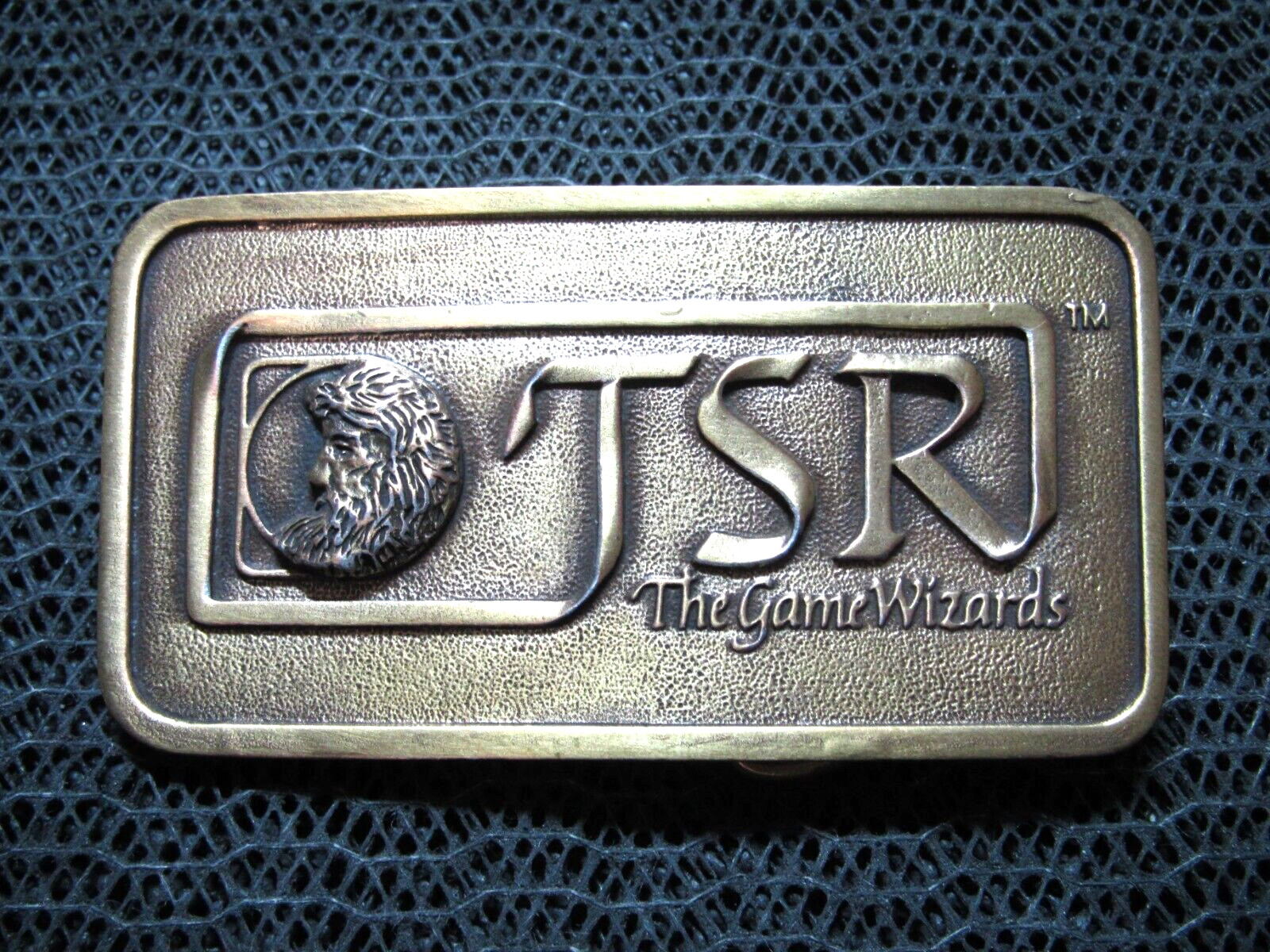 TSR THE GAME WIZARDS DUNGEONS & DRAGONS BELT BUCKLE! … - Gem