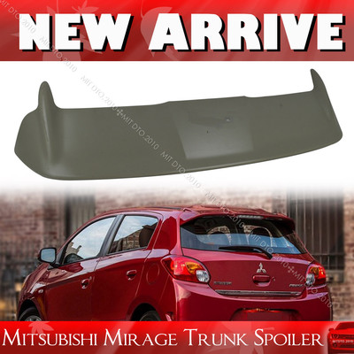 2011-2015 Paint Fit For Mitsubishi Mirage 5D Rear Trunk Spoiler OE ...
