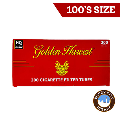 Golden Harvest Red 100s Cigarette 200ct Tubes - 5 Boxes 813525013727| eBay