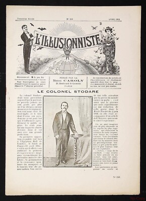 Reviews The Illusionist Magic Prestidigitation April 1914 Colonel ...